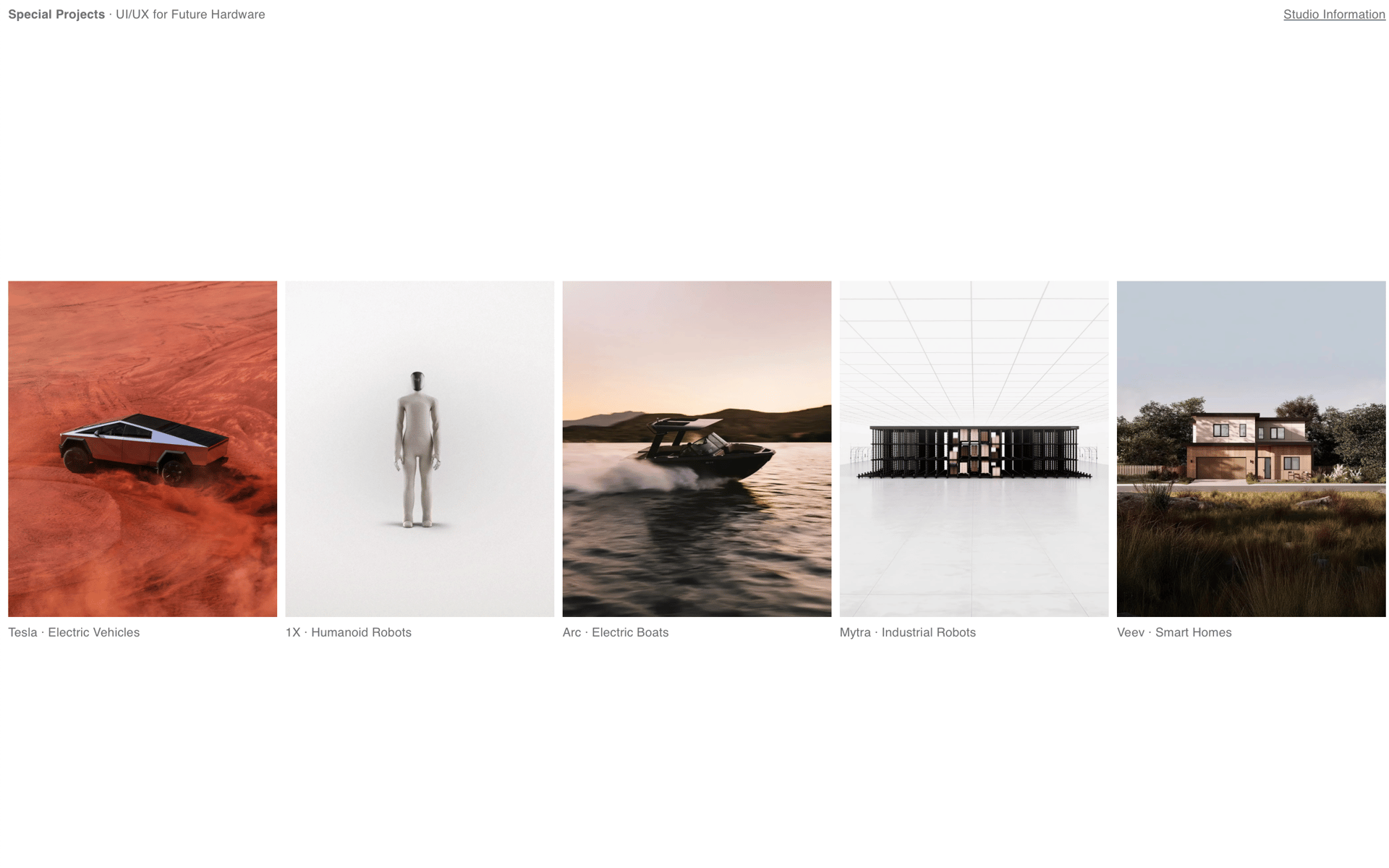 Special Projects | Web Design Inspiration | Siteinspire
