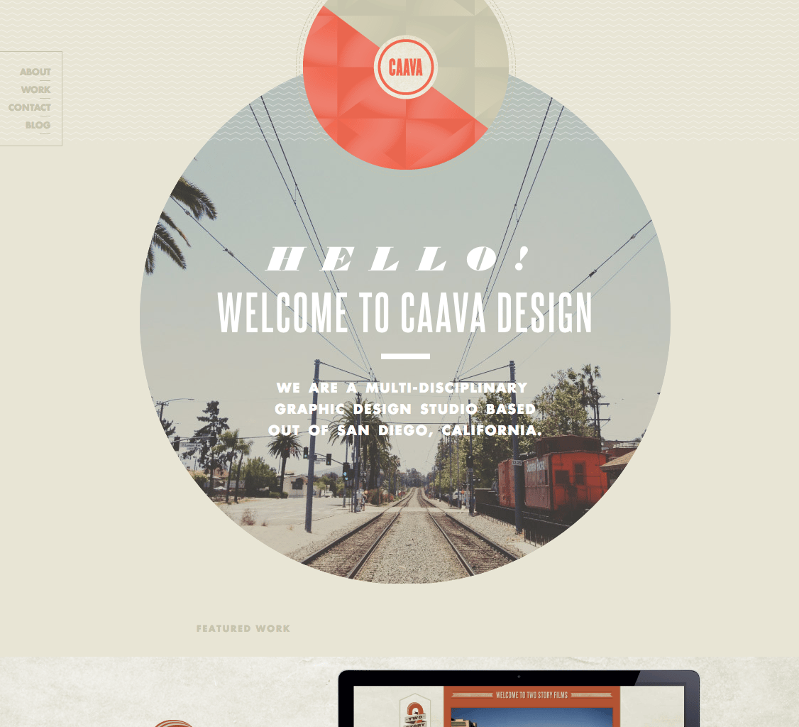 Caava Design | Web Design Inspiration | Siteinspire