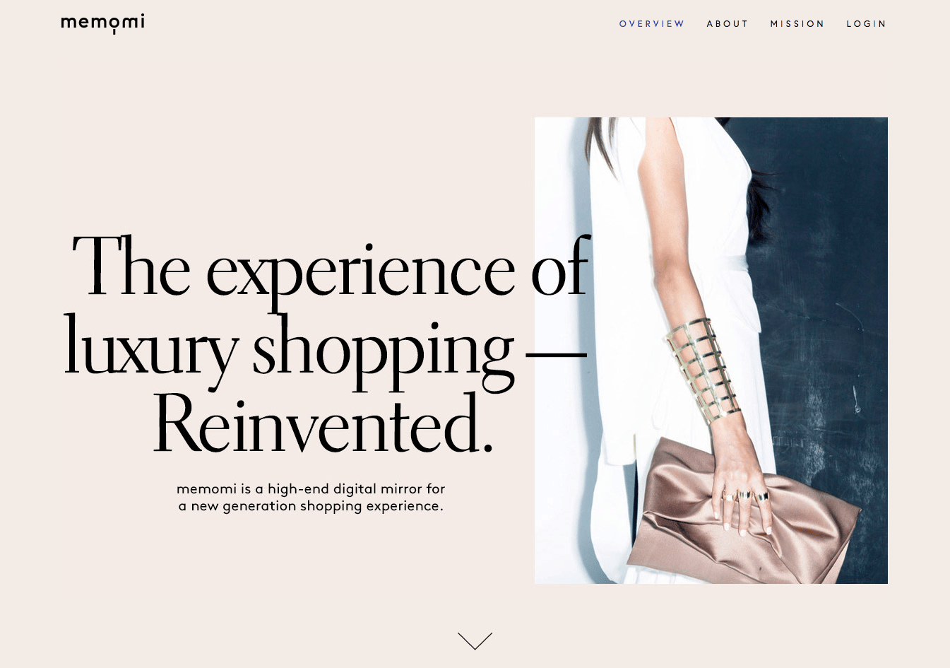 Memomi | Web Design Inspiration | Siteinspire