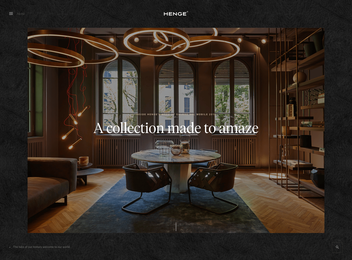 Henge | Web Design Inspiration | Siteinspire