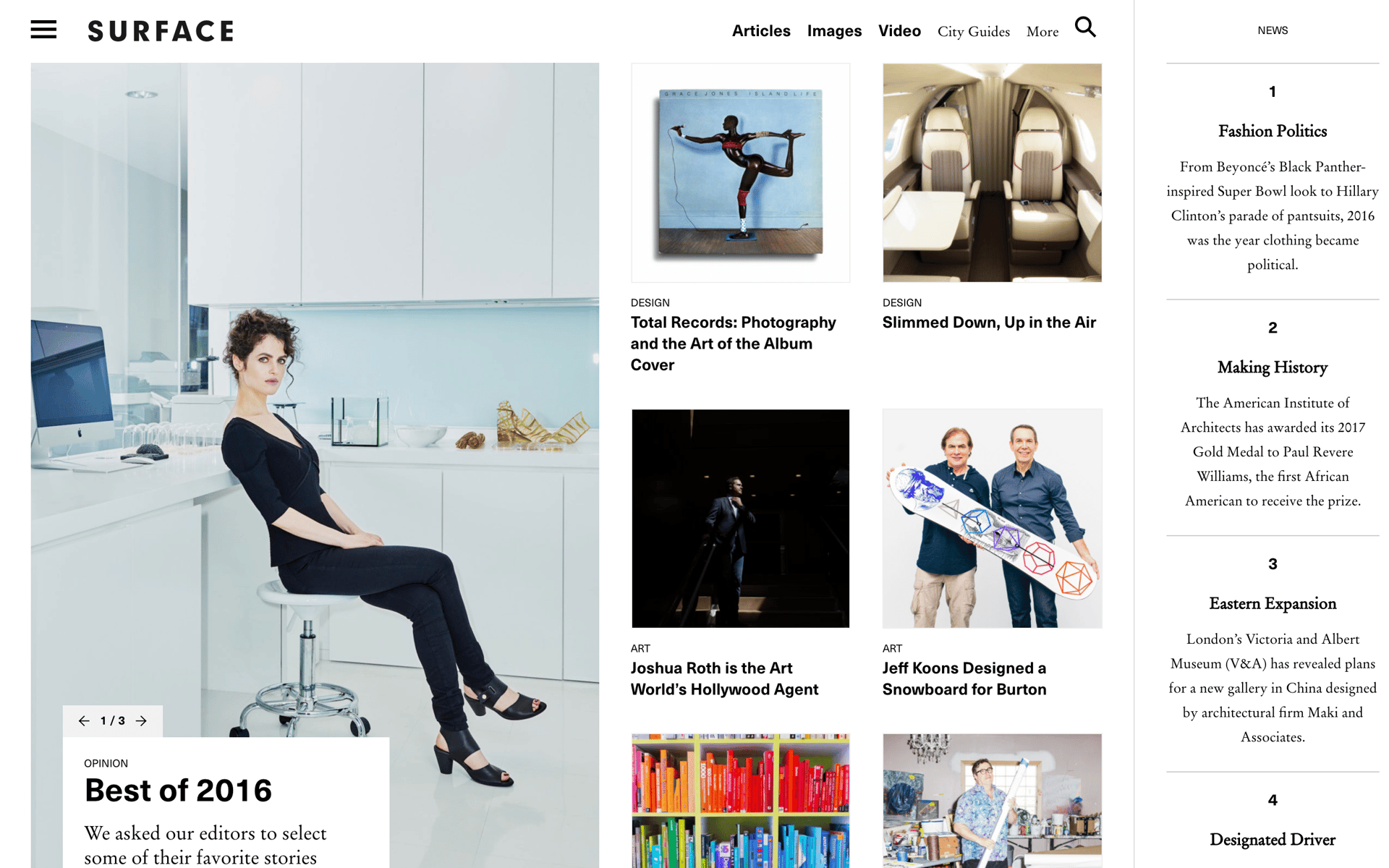 Surface | Web Design Inspiration | Siteinspire