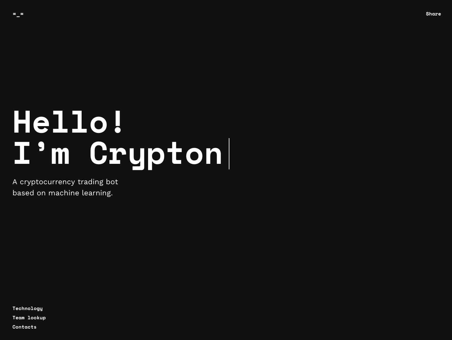 Crypton | Web Design Inspiration | Siteinspire