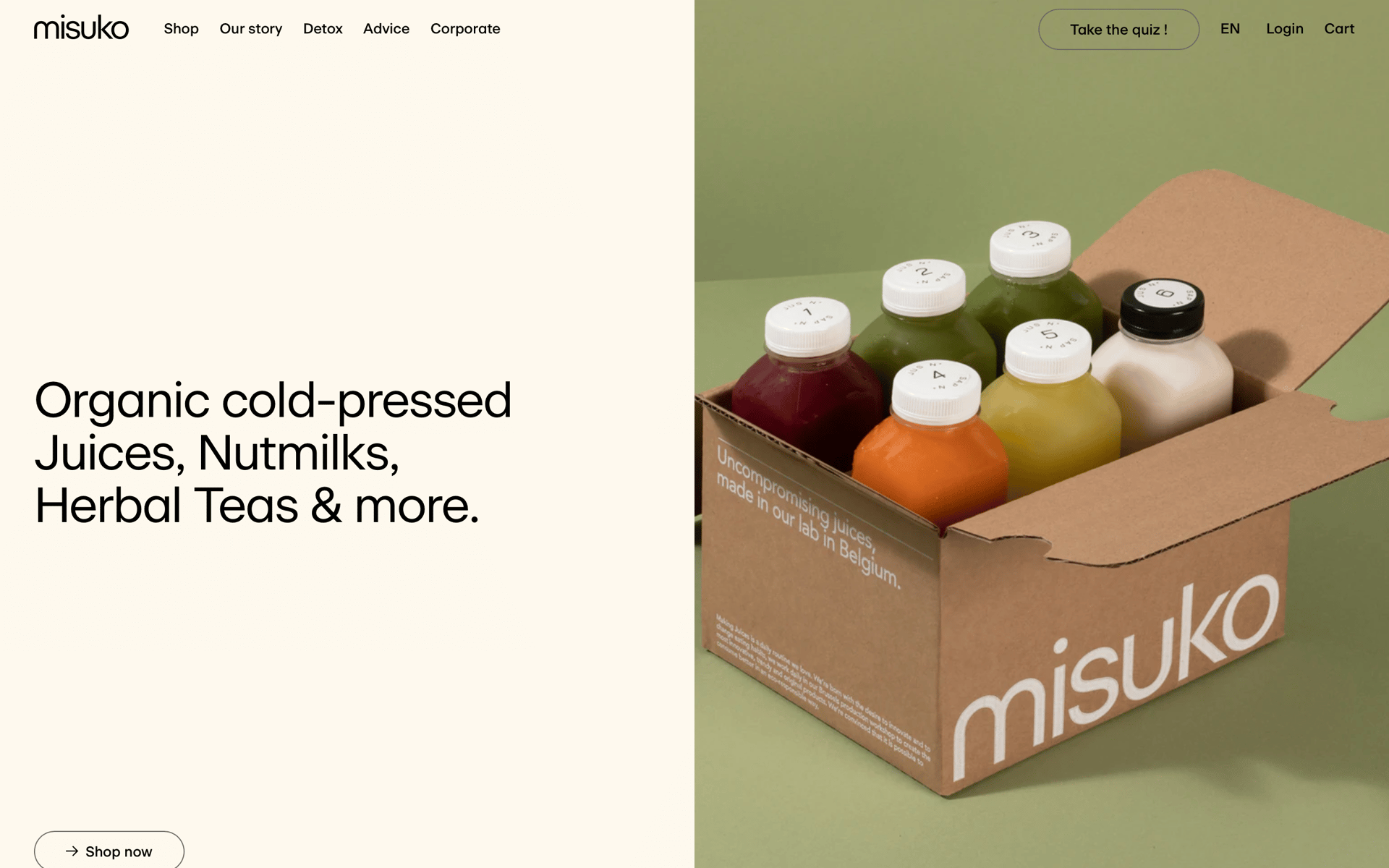 Misuko | Web Design Inspiration | Siteinspire