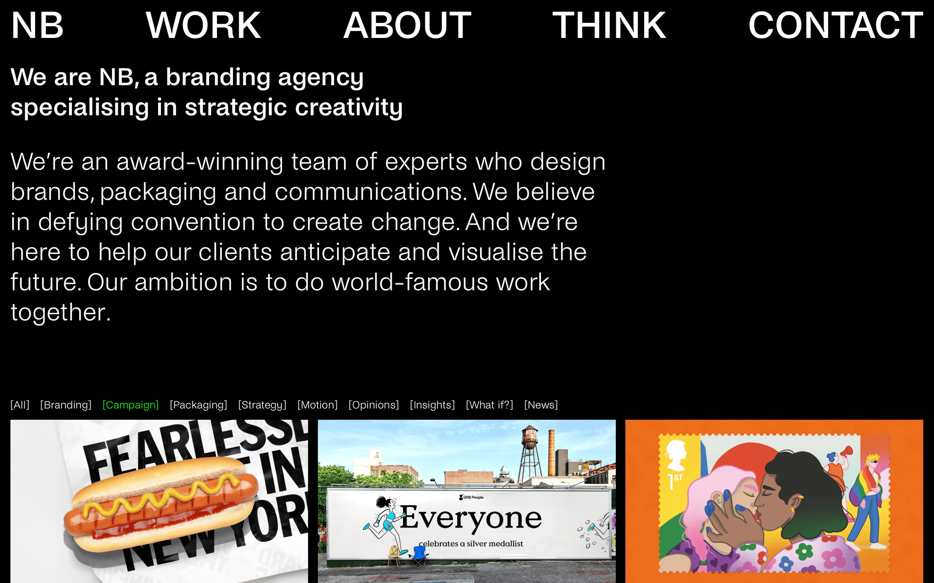 NB Studio | Web Design Inspiration | Siteinspire