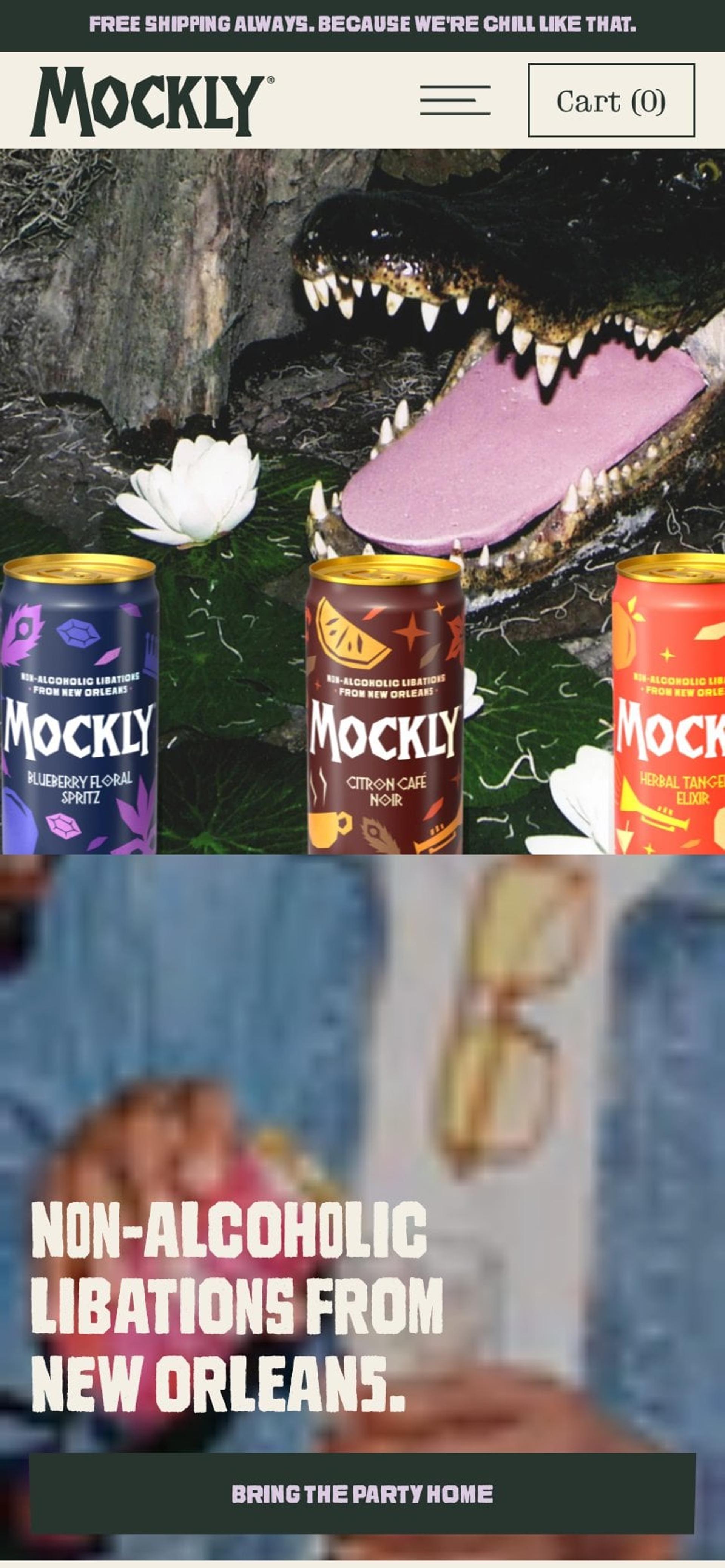 Drink Mockly | Web Design Inspiration | Siteinspire