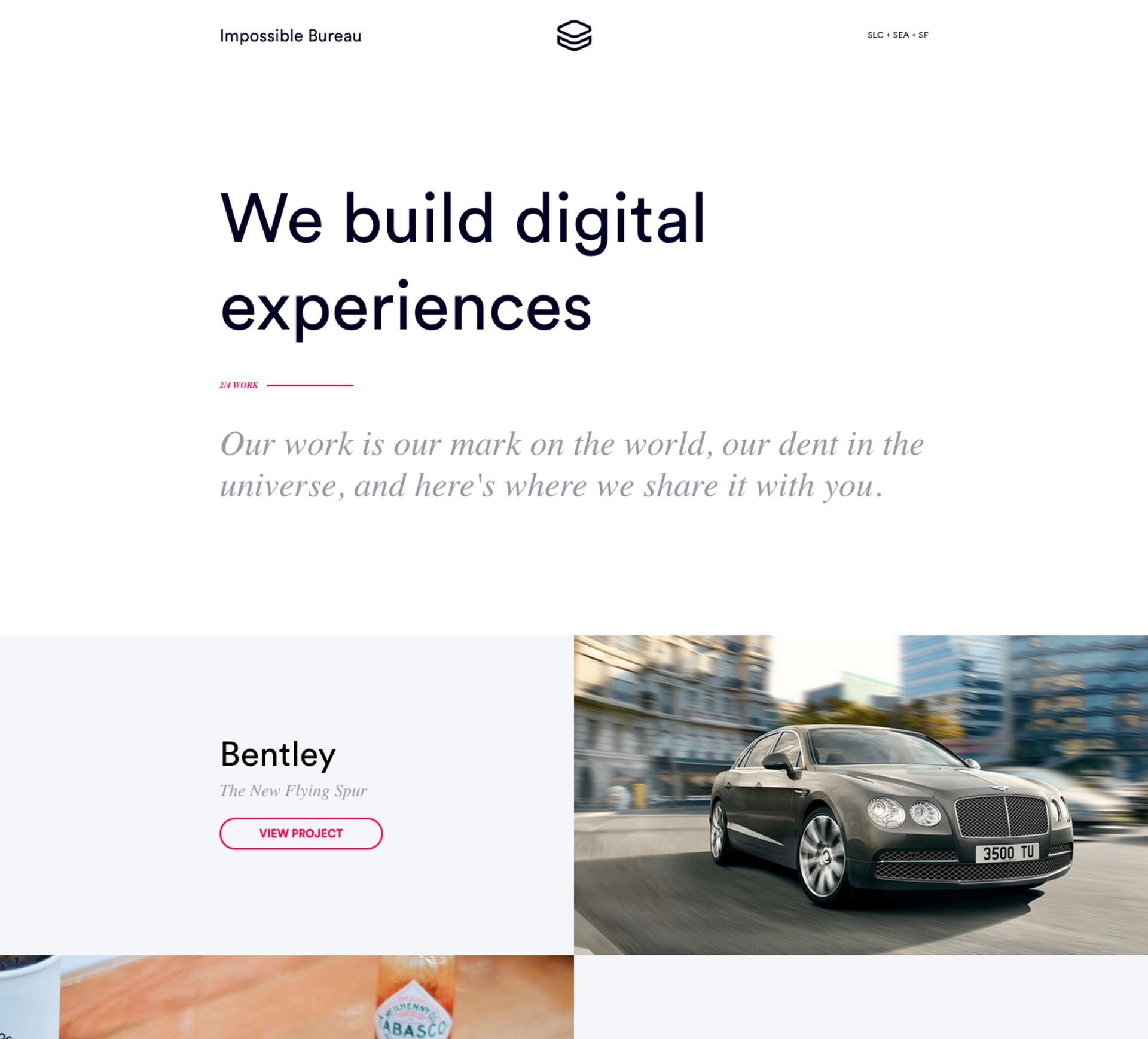 The Best Unusual Layout, Web & Interactive Design Websites | Siteinspire
