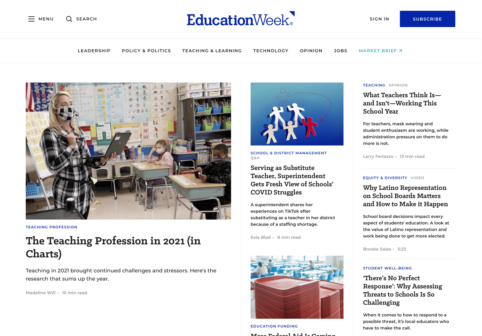 The Best Editorial Websites | Siteinspire