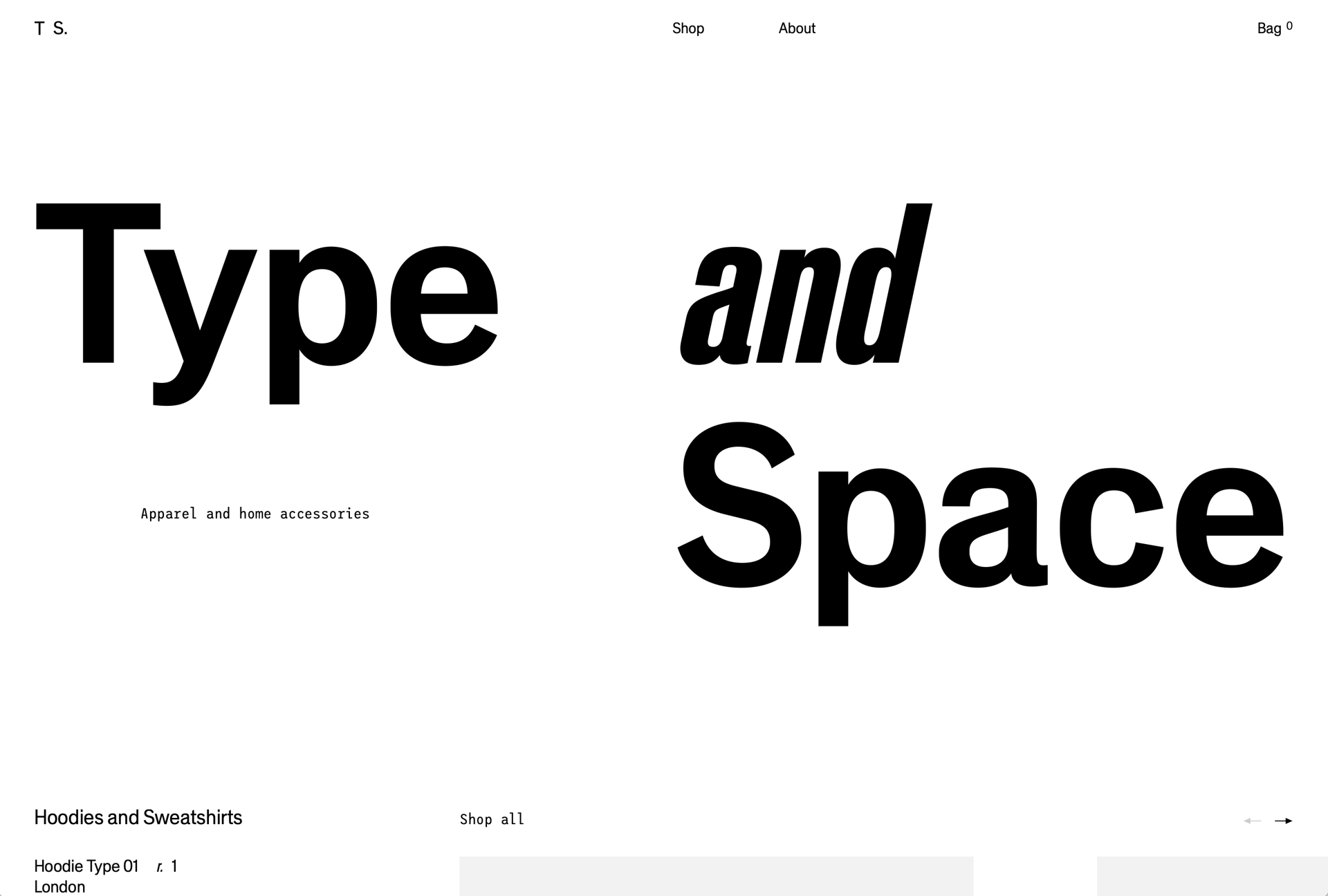 The Best Big Type Websites | Siteinspire